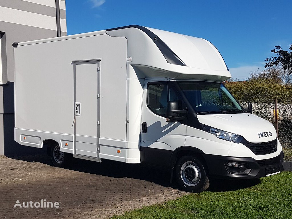 IVECO DAILY KONTENER NISKOPODŁOGOWY 4,43x2,23x2,42 SKLEP KAMPER kuća na točkovima