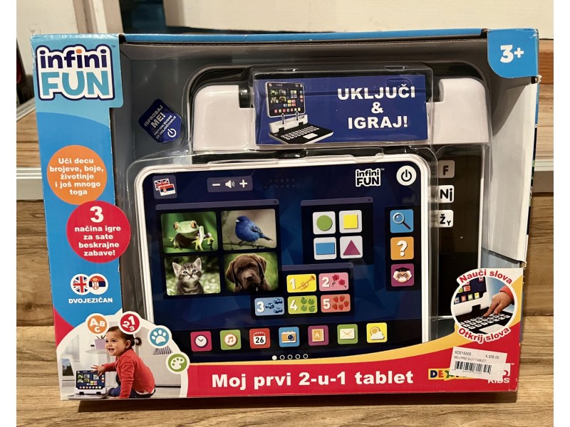 MOJ PRVI 2 u 1 TABLET glanc nova igracka AKCIJSKA CENA