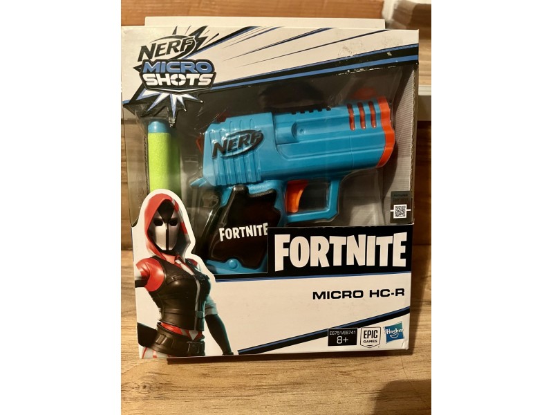 NOV HASBRO Igračka pištolj Nerf Fortnite Microshoots B