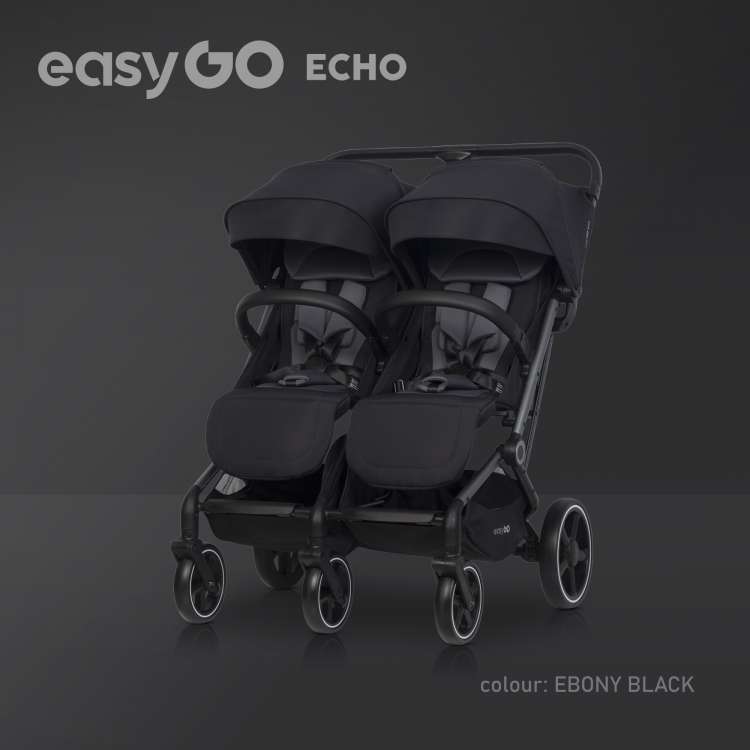 Eurocart easy go echo ebony black kolica za bebe