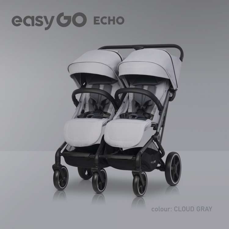 Eurocart easy go echo cloudy grey kolica za bebe