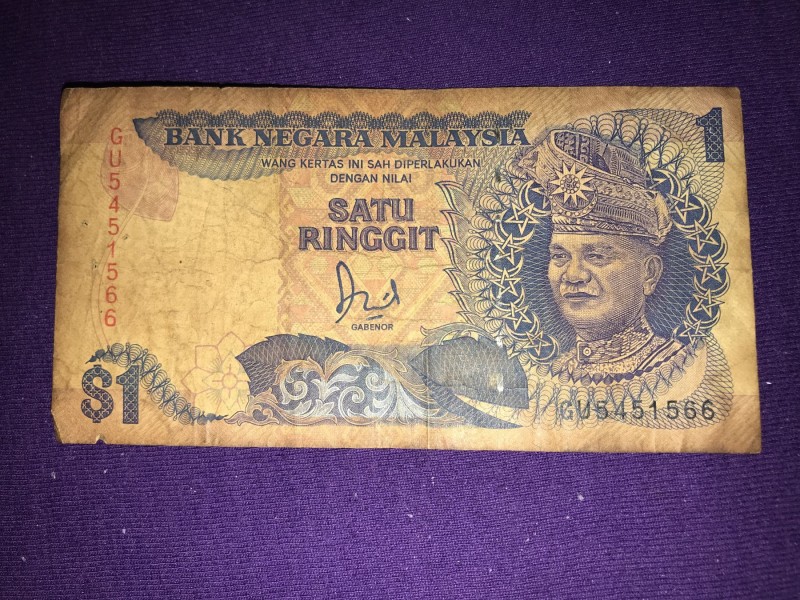 MALEZIJA 1 RINGGIT.