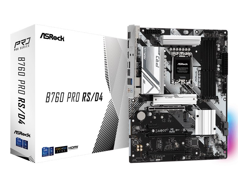 ASROCK B760 PRO RS/D4 matična ploča