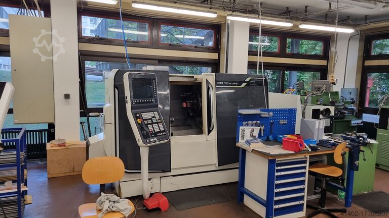 CNC strug / 2300 vretena sati
Gildemeister CTX 310 Ecoline