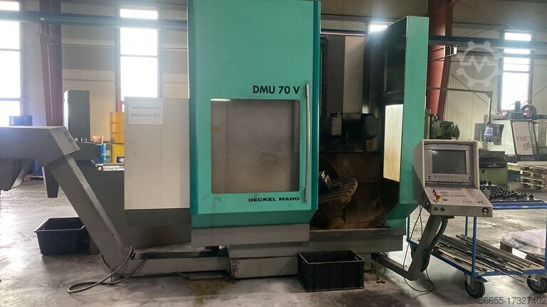 5-osa CNC obradni centar
DMU 70 V IKZ 60 fach wkz wechsler