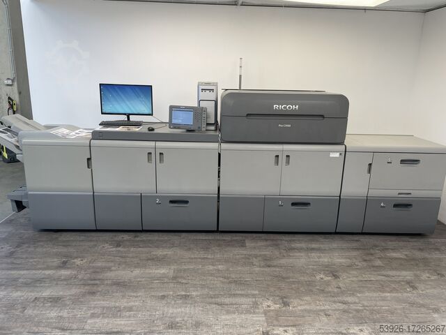 Digitalni
Ricoh Pro C9100 incl. Fiery, Bookletfinisher, Paperdeck