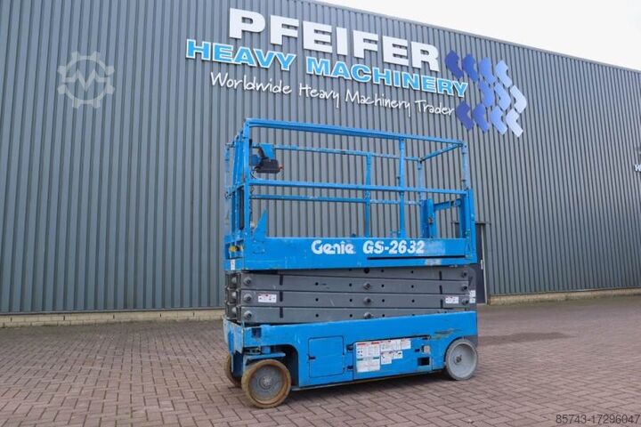 Podizanje makaza
Genie GS2632 Electric, Working Height 10m, 227kg Capacit