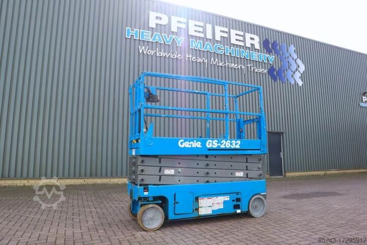 Podizanje makaza
Genie GS2632 Electric, Working Height 10m, 227kg Capacit