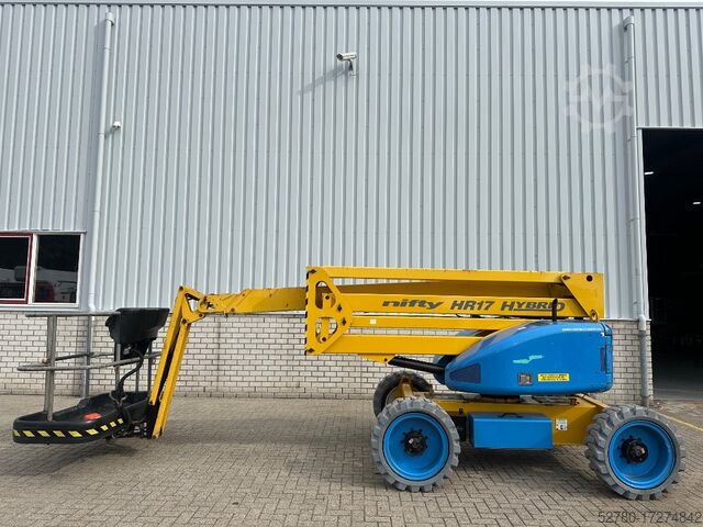 Artikulisan teleskopski bum lift
Niftylift HR 17 Hybride 4x4