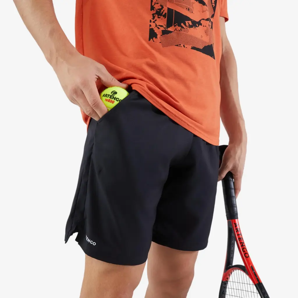 ŠORTS ZA TENIS ESSENTIAL CRNA