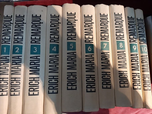 bb Erich Maria Remarque - Izabrana djela 1-10