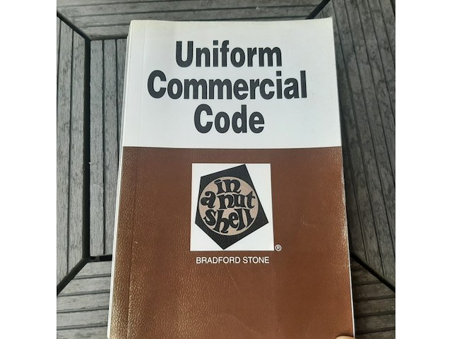 [K2] Uniform Commercial Code in a Nutshell - B. Stone