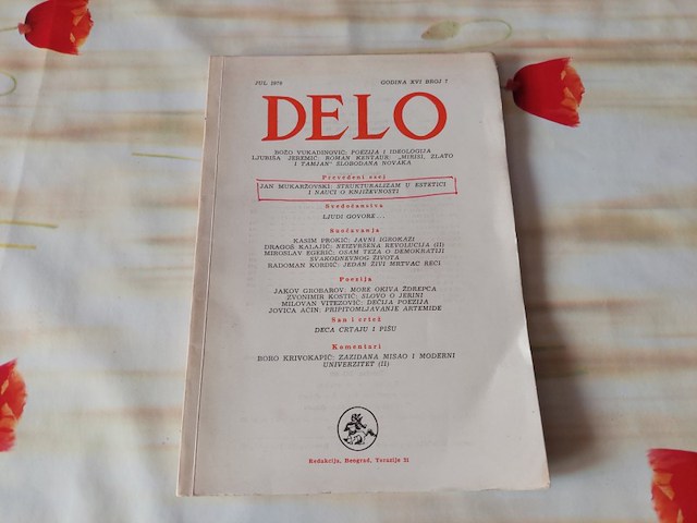 k1 DELO jul 1970 - Poezija i ideologija