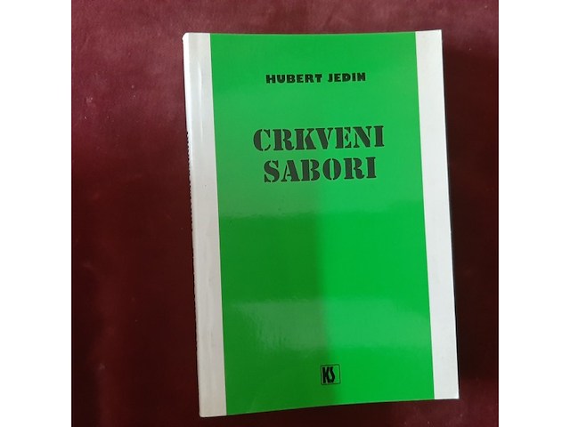 133 CRKVENI SABORI - Hubert Jedin