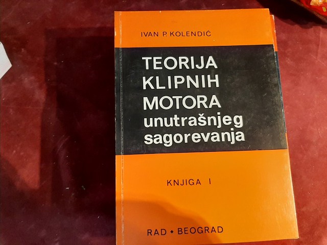 162 Teorija klipnih motora - Ivan P. Kolendić