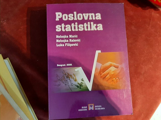 162 Poslovna statistika - Marić, Ralević, Filipović