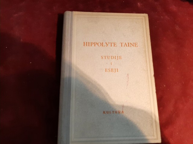 161 Studije i eseji - Hippolyte Taine