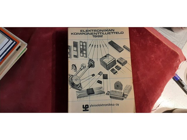 126 elektroniikan komponenttiluettelo 1982