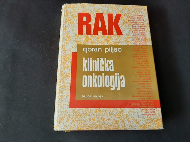 k1 RAK klinicka onkologija - druga knjiga - G. Piljac