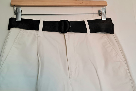 Bershka bele pantalone