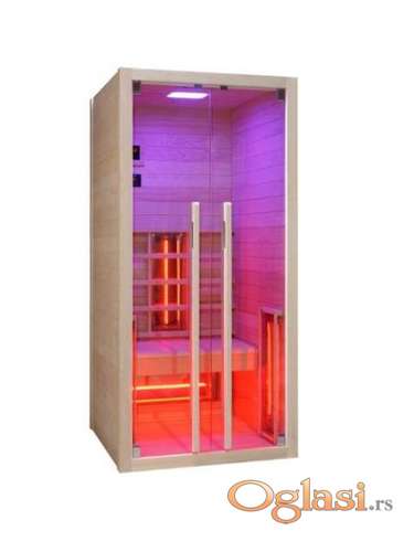 INFRACRVENA SAUNA za 1 osobu NOVO isporuka montaza garancija