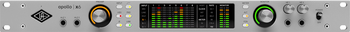 Universal Audio Apollo x6 | Gen 2 Studio+ Edition TB audio interfejs