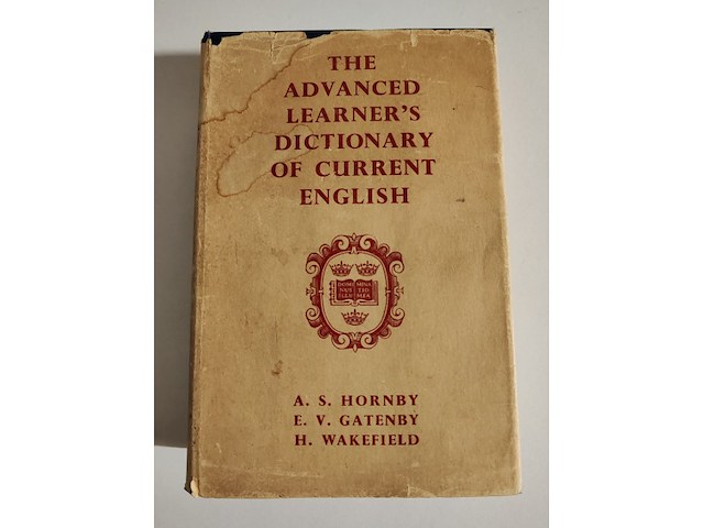 The advanced learner s Dictionary of curent English