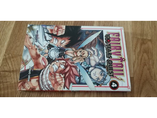 Fairytail 100 years quest manga vol. 4