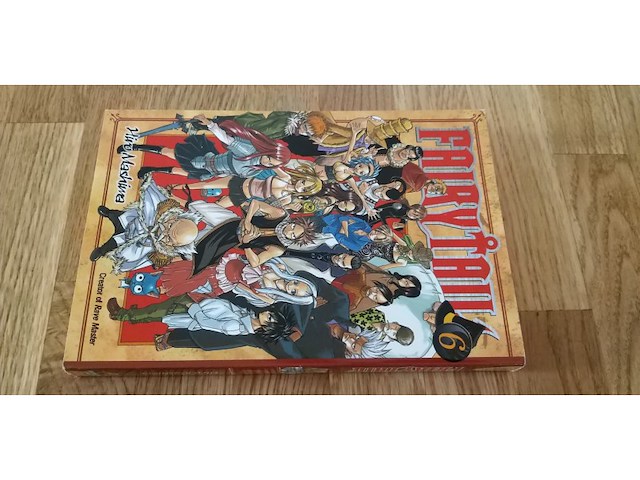 Fairytail manga vol. 6