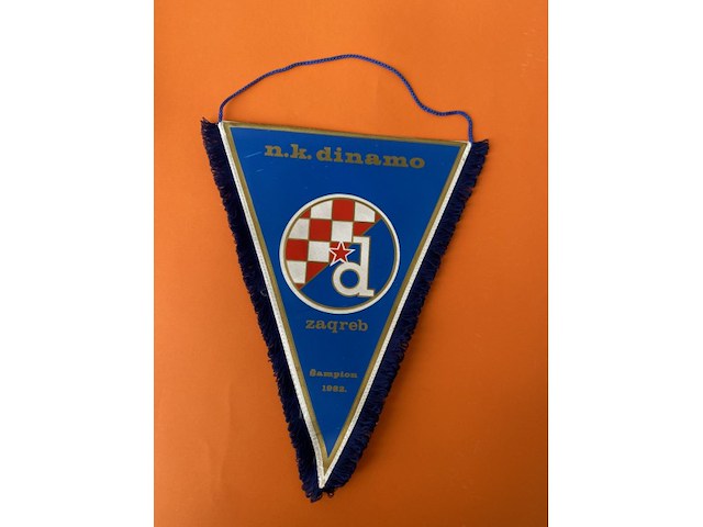 N.K. Dinamo Zagreb Šampion 1982 Velika zastavica