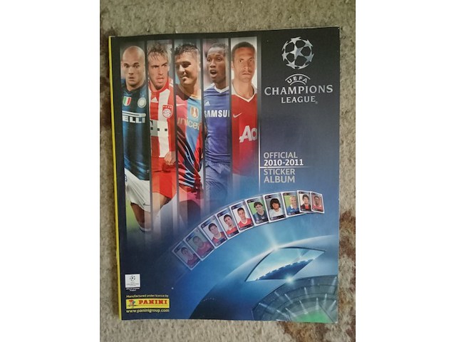 Champions league 2010 - 2011 Panini