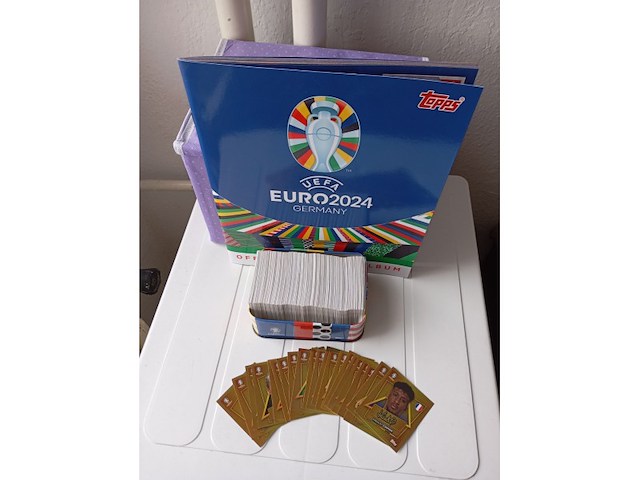 UEFA Euro 2024 Set + Zlatne + Album