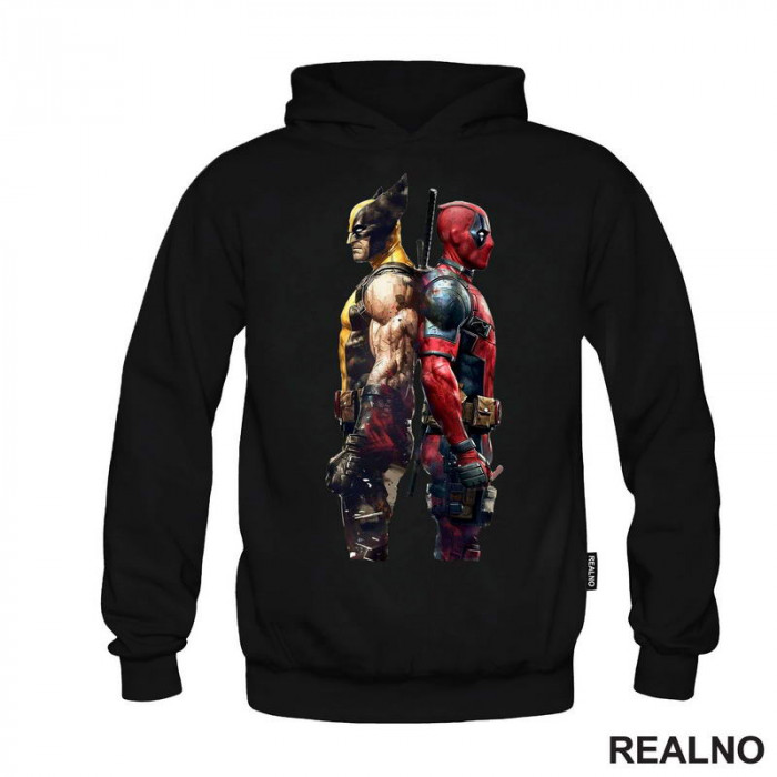 BACKS TURNED - WOLVERINE - DEADPOOL - DUKS