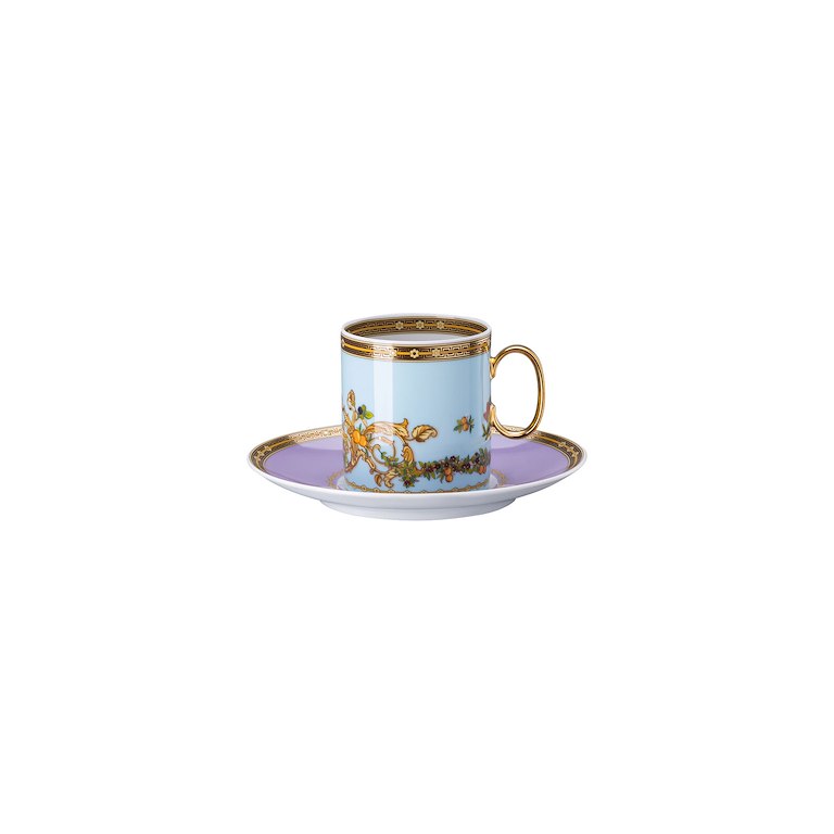 Versace Le jardin de Versace Coffee cup – Šoljica sa tacnom