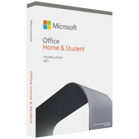 Microsoft Office Home and Student 2021 English Central/Eastern Euro Only Medialess