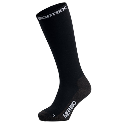 Čarape RACE MERINO PFI 50 BLACK BootDoc