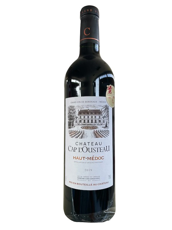 CRVENO VINO HAUT-MÉDOC CHATEAU CAP L'OUSTEAU 0,75l