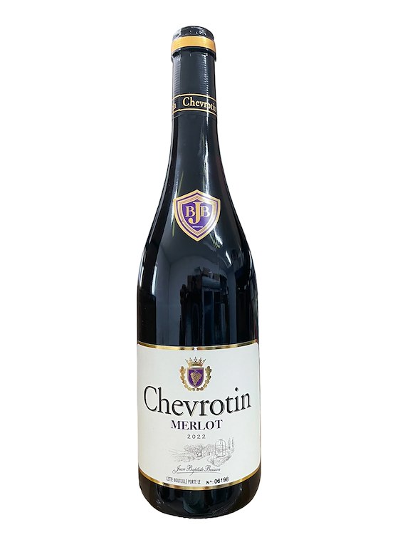 CRVENO VINO MERLOT CHEVROTIN 0,75l