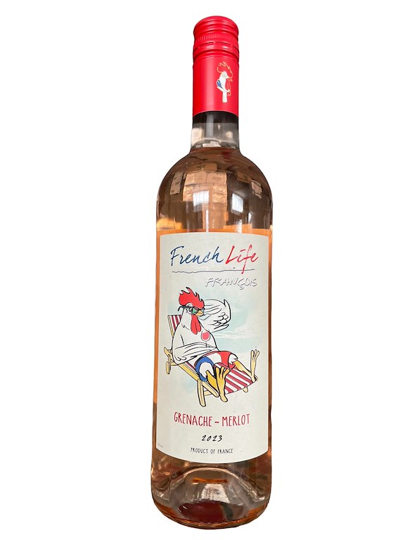 ROSE VINOGRENACHE MERLOT FRENCH LIFE 0,75l