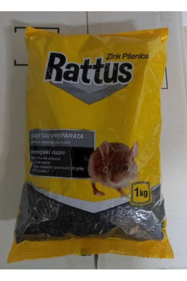 RATTUS zink 1 kg
Šifra: 1030  JM: KG