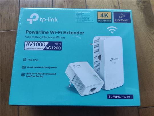 Powerline Wi-Fi Extender TL-WPA7517