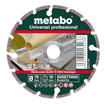 Metabo Professional dijamantski rezni disk "UP" universal ø76x10mm 626873000