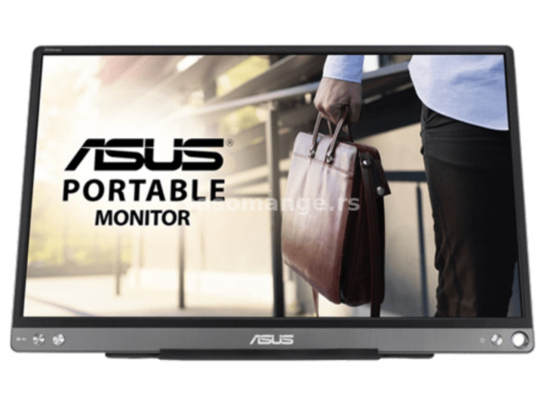 Monitor Asus ZenScreen MB16ACE 15.6''IPS1920x108060Hz5ms GtGUSB Cprenosnitamno siva' ( '90LM0381-B04170' )