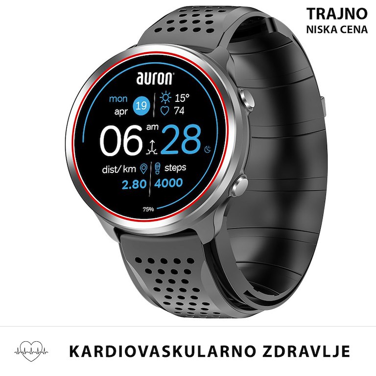 Auron Smart Watch SW30 black