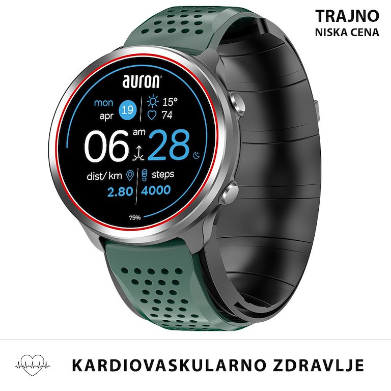 Auron Smart Watch SW30 green