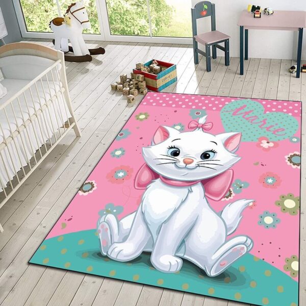 Dečiji tepih sa gumenom podlogom 120x180cm – Maca Aristocats, TG-188