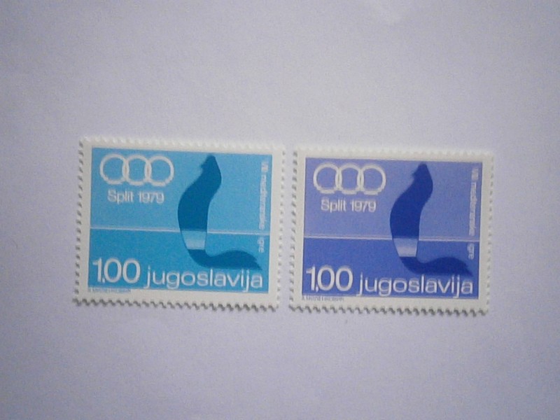 JUGOSLAVIJA 1979. MEDITERANSKE IGRE SPLIT