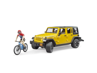 Jeep Wrangler Rubicon sa biciklistom 25434