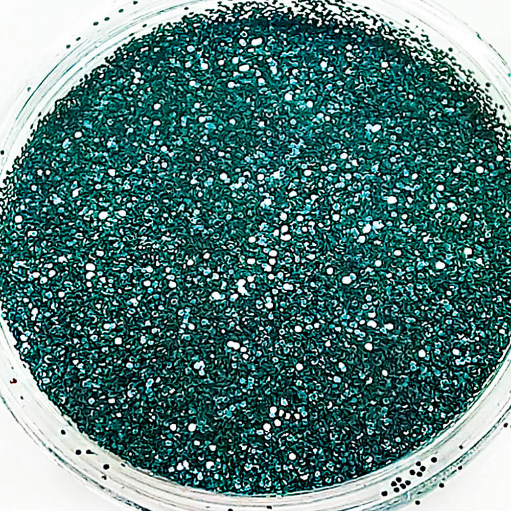 TAMNO ZELENI GLITTER PRAH NO.32