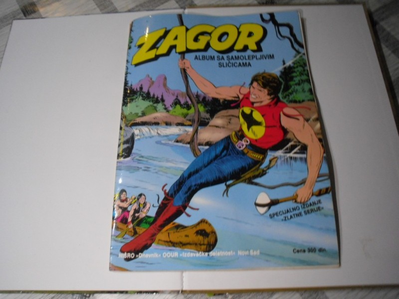 ZAGOR ALBUM SA SLICICAMA ODLICAN PUN